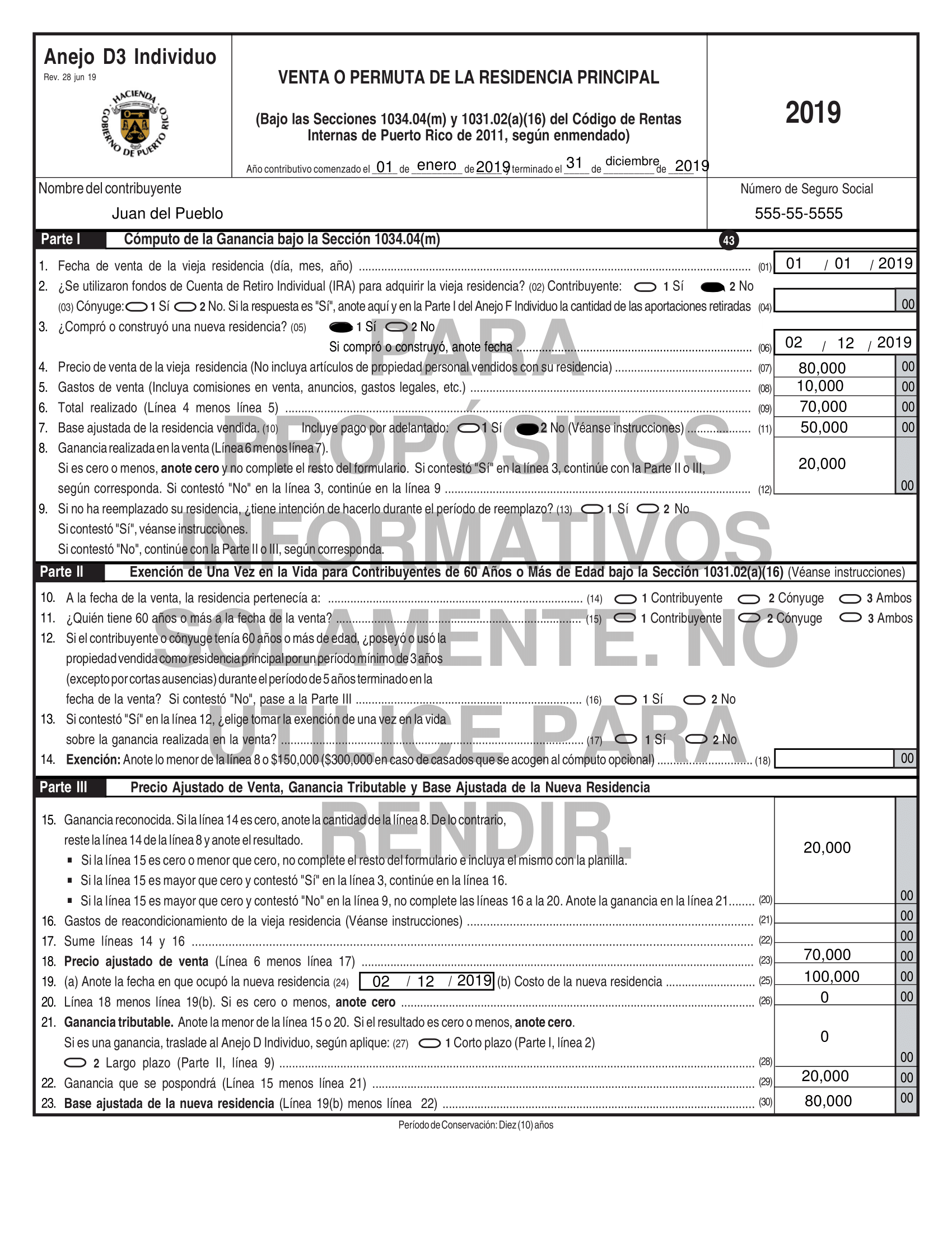 5 ejemplos básicos de cómo reportar las ganancias en la venta de una ...